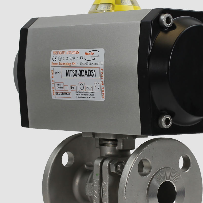 Electric & Pneumatic Actuated Valves From Stock - Actuation Valve