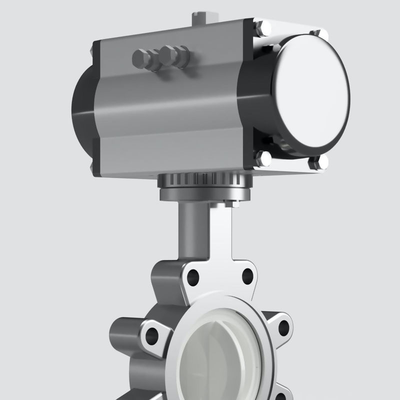 PTFE Lined Lugged Stainless Steel Valves