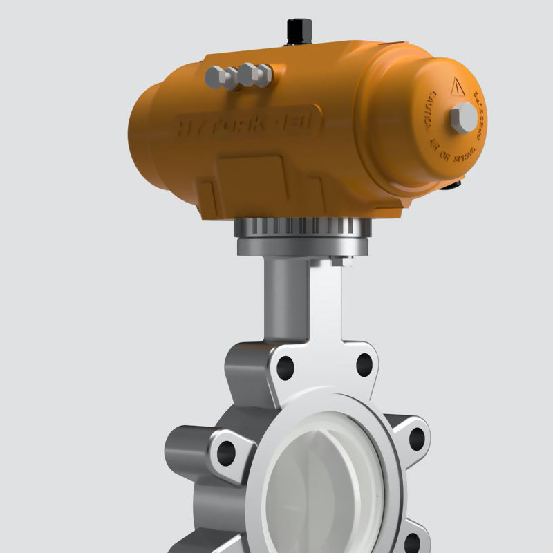 PTFE Lined Lugged Stainless Steel Valves