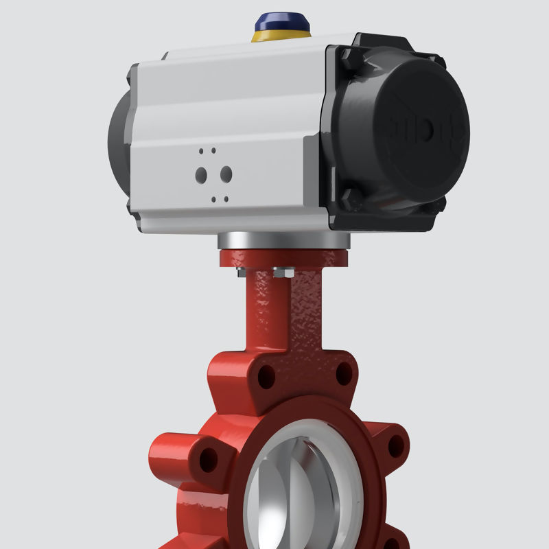 PTFE Seat Lugged Actuated Valves
