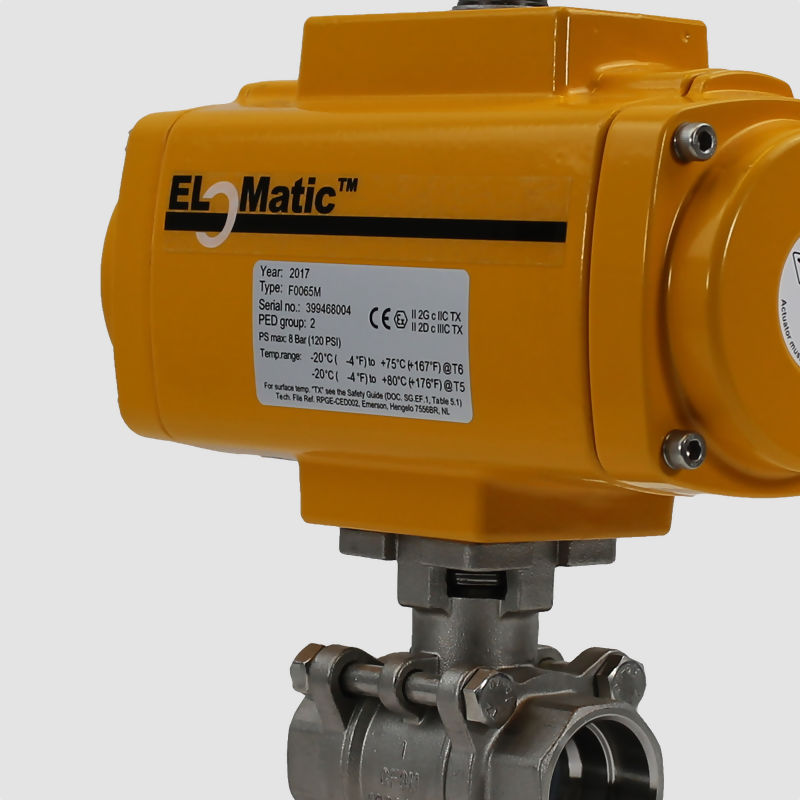 Elomatic Actuator Actuated Valves