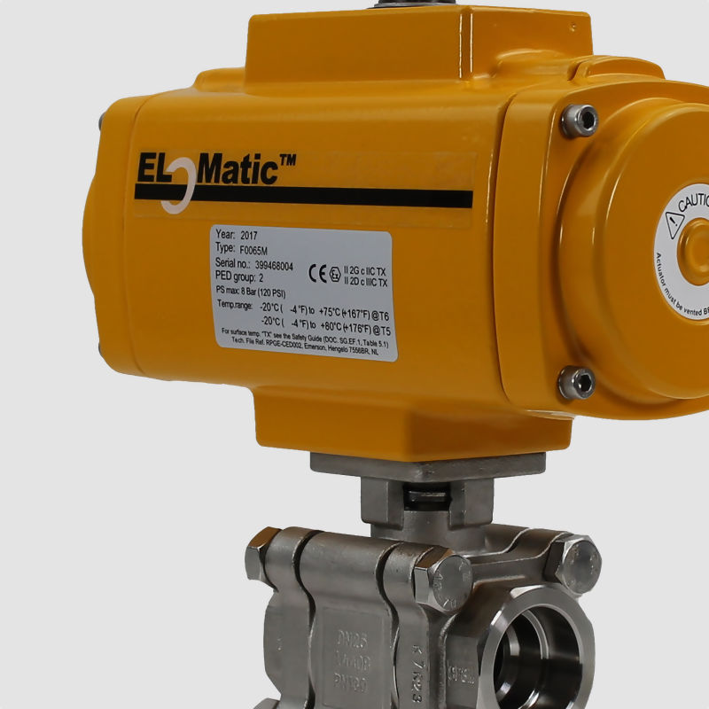 Elomatic Actuator Actuated Valves
