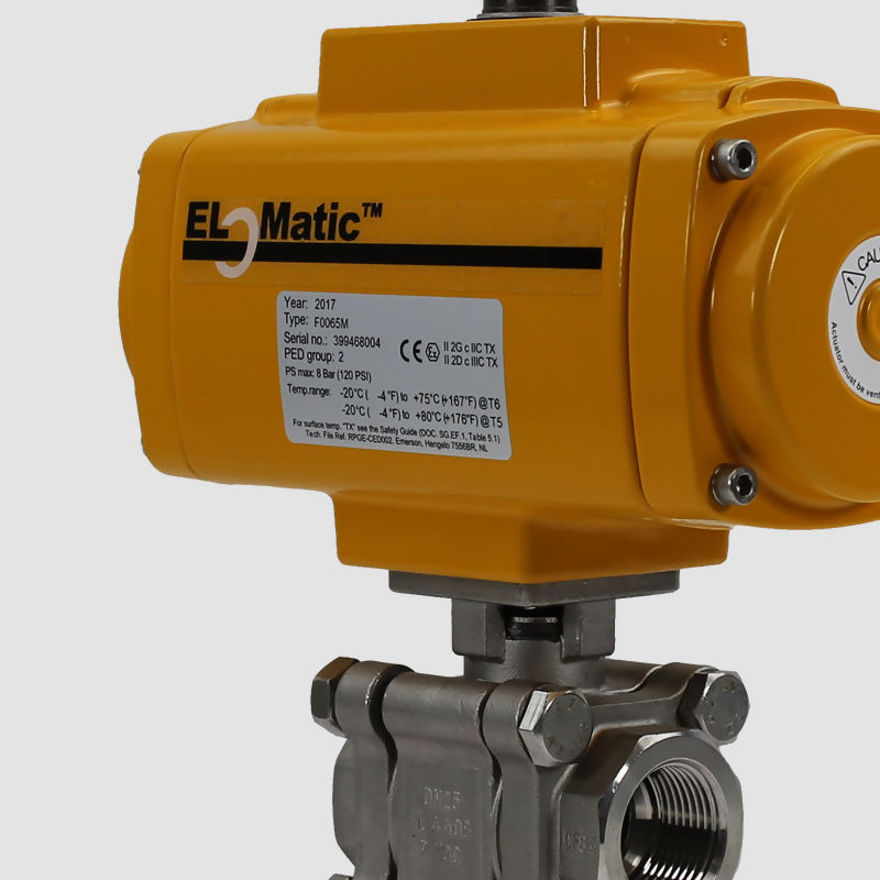 Elomatic Actuator Actuated Valves
