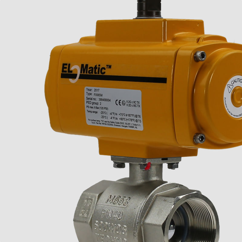 Elomatic Actuator Actuated Valves