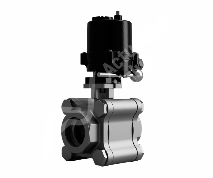 Heavy Duty Carbon Steel AV ARES Electric Actuated Ball Valves