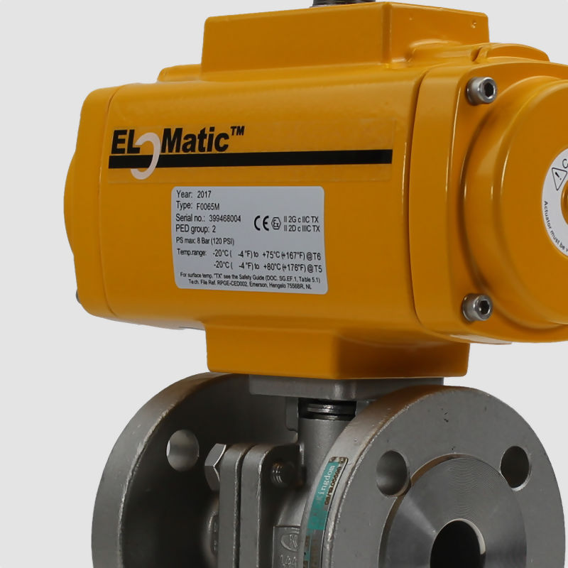 Elomatic Actuator Actuated Valves