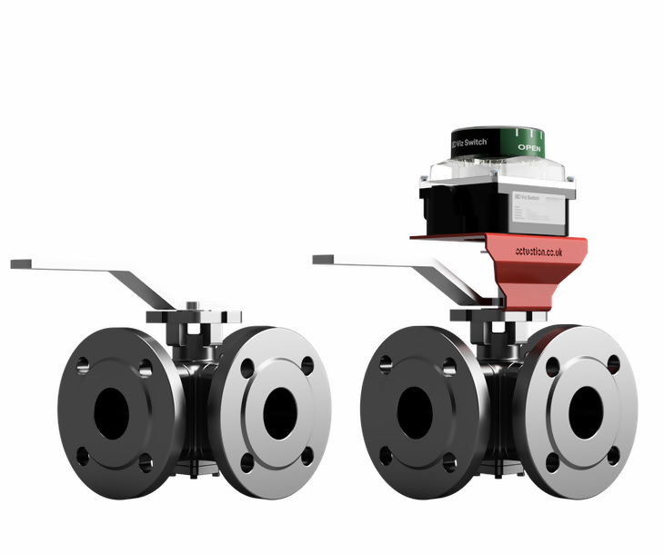 3 Way Stainless Steel Ball Valves | Actuation Valve