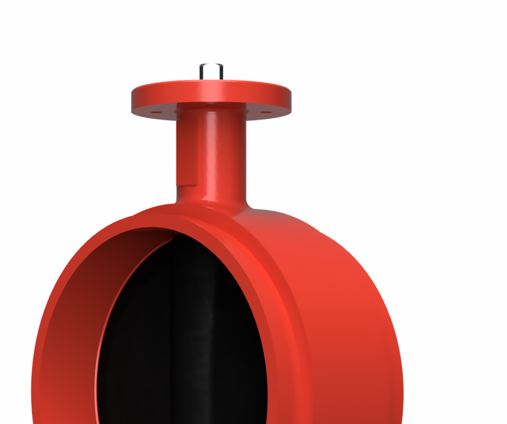 Grooved End TTV Ductile Iron Butterfly Valves