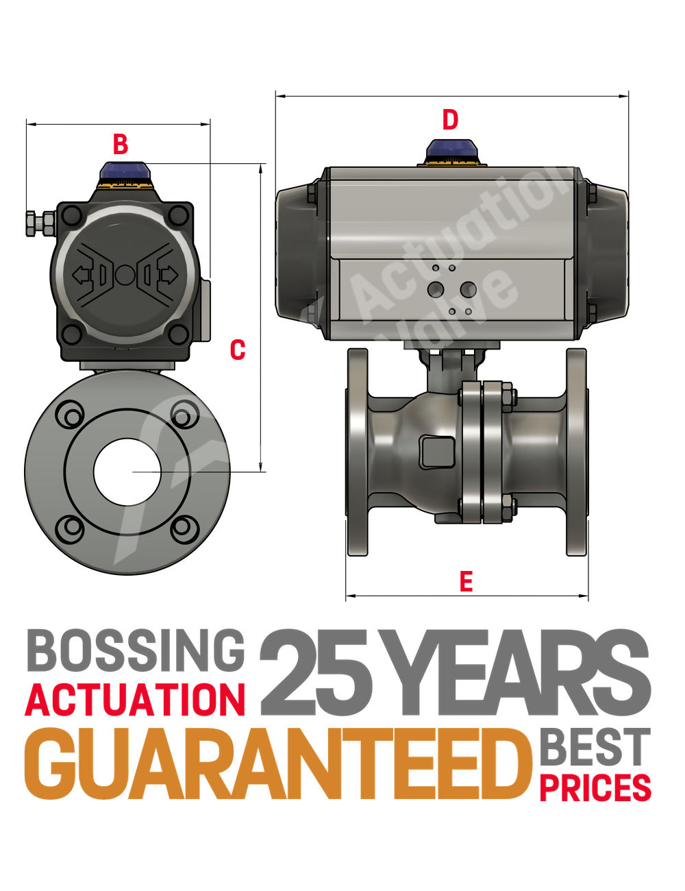 Stainless Steel ANSI 150 AV-L6100AT