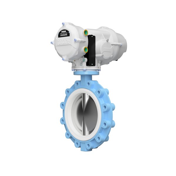 20L3040SA05003P00PN10 TTV Rotork Actuated Butterfly Valves Ductile Iron ...