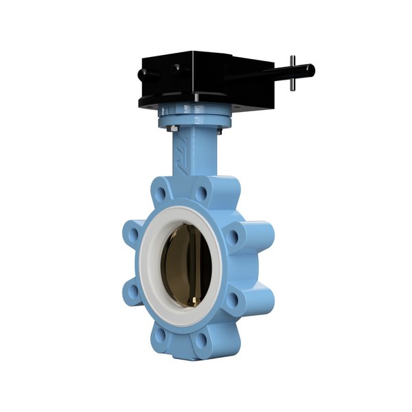50L3080SAGBDN0300PN10 TTV Bronze Disc Butterfly Valves PN10 Lugged A216 ...