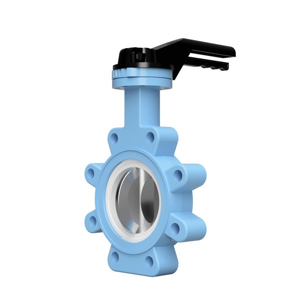 20LP4040F0LODN0100PN16 TTV Butterfly Valves Flanged PN16 Lugged Ductile ...