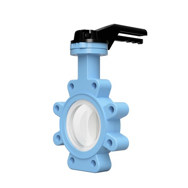 20LP4040F0TLODN0125PN10 TTV Butterfly Valves Flanged PN10 Lugged ...
