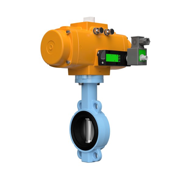 20W3040V0ELDN0065SRALANSI15002 TTV Elomatic Ductile Iron GJS500-7 Wafer ...