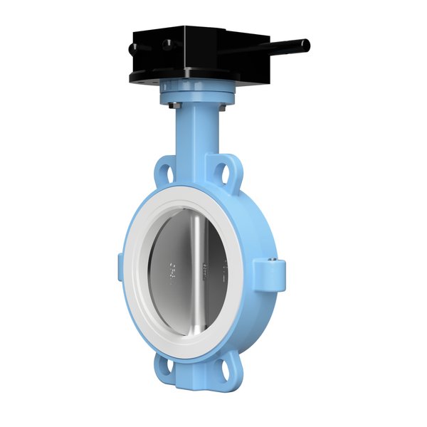 20WP4040F0GODN0300PN16 TTV Butterfly Valves Flanged PN16 Wafer Ductile ...