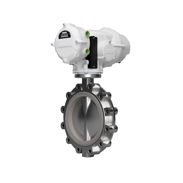 40L4040ST05003P00PN10 TTV Rotork Actuated Butterfly Valves CF8M ...