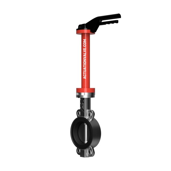 40W4040N0LO100DN0100PN16 TTV PN16 Wafer Stainless Steel NBR Buna Seat ...