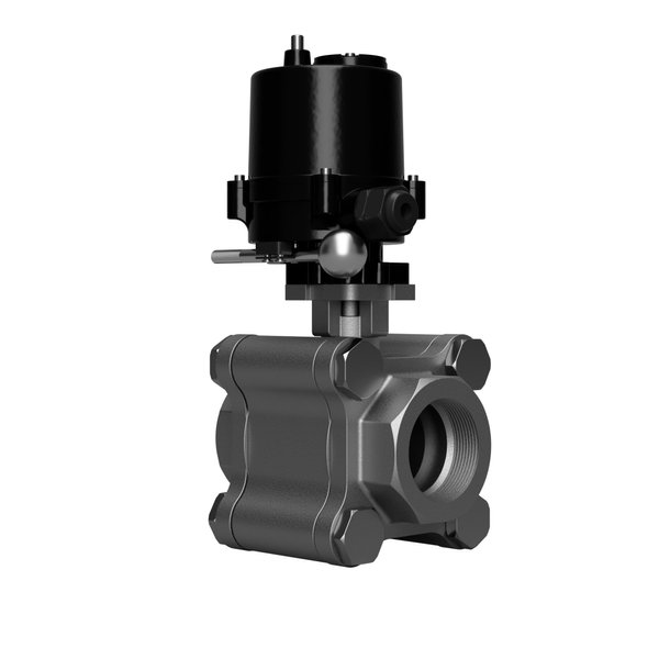 AV-A8200FCSDN0020AV24VDC Actuated Ball Valves Socket Weld 3 PCE Full ...