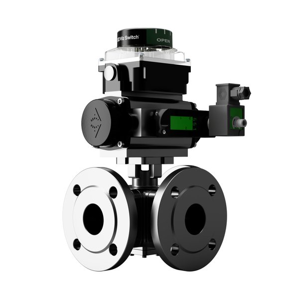 AV-L5N00P16DN0040AC21SR Actreg Actuated Ball Valves 110VAC SCG551A001MS ...