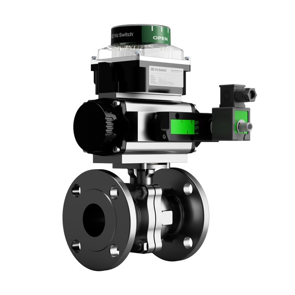 AV-L6100150DN0065AC31DA Actreg Actuated Ball Valves 230VAC SCG551A001MS ...