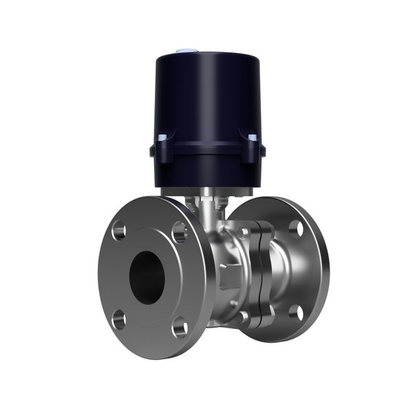 AV-L6K00P16DN0080ROM230VAC Actuated Ball Valves Flanged 2 PCE Full Bore ...