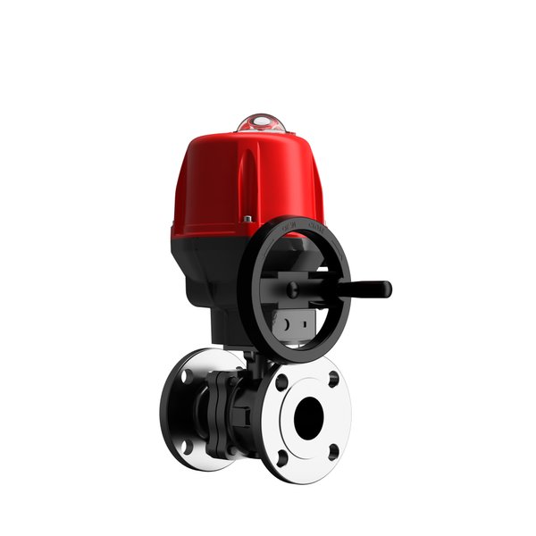 AV-L6N00P40DN0065VSA Actuated Ball Valves Flanged 2 PCE Full Bore ...