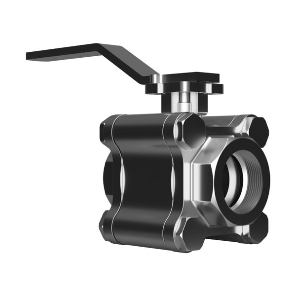 AV-L8000FSNDN0025 Screwed NPT 3 PCE Full Bore Stainless Steel A351 CF8M ...