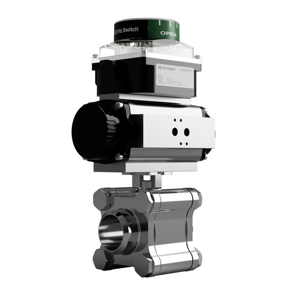 AV-L8100FSBDN0050AC01DA Actreg Actuated Ball Valves No Spool Valve No ...