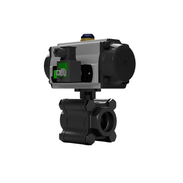 AV-L8200FCSDN0025AT010DA Air Torque Actuated Ball Valves Socket Weld ...