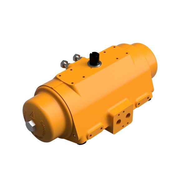 Hytork Pneumatic Actuator Rack And Pinion 90 Degrees Powder Coated LM25 ...