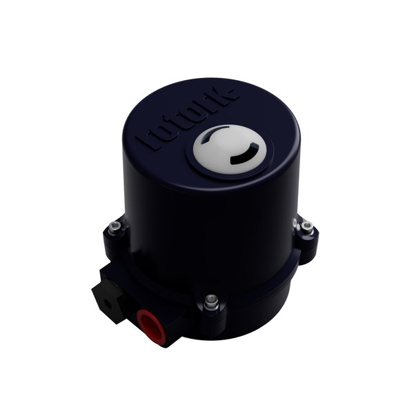 Rotork ROM Electric Actuator ROM-3 90 Degrees Electric Motor Dry Powder ...
